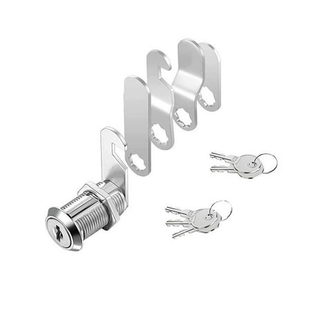 Mailbox Security Lock with, Furniture Lock, 2 Keys for Drawer, Cabinet ...