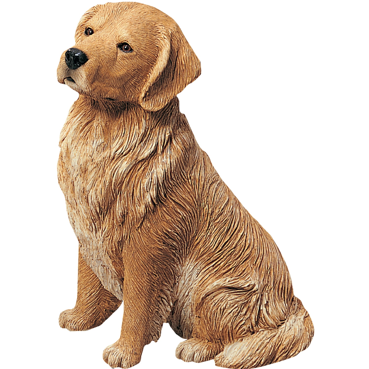 Sandicast Original Size Sitting Golden Retriever Dog Sculpture in Nepal ...