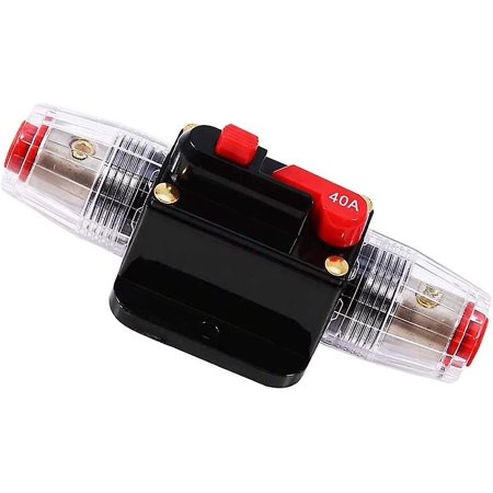 HUSERYT Auto Waterproof Circuit Breaker, 12v-24v Dc Inline Fuse Holder ...