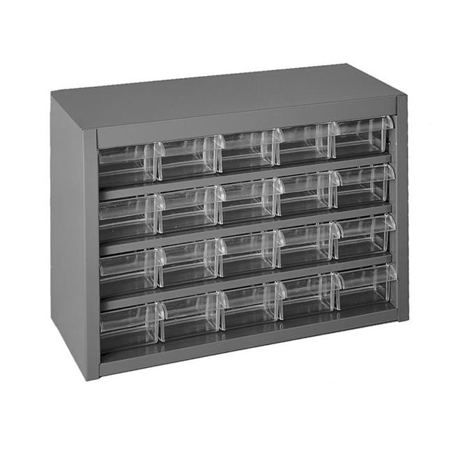 BIN PLASTIC DRAWER CABINET 20, GRAY - Walmart.com