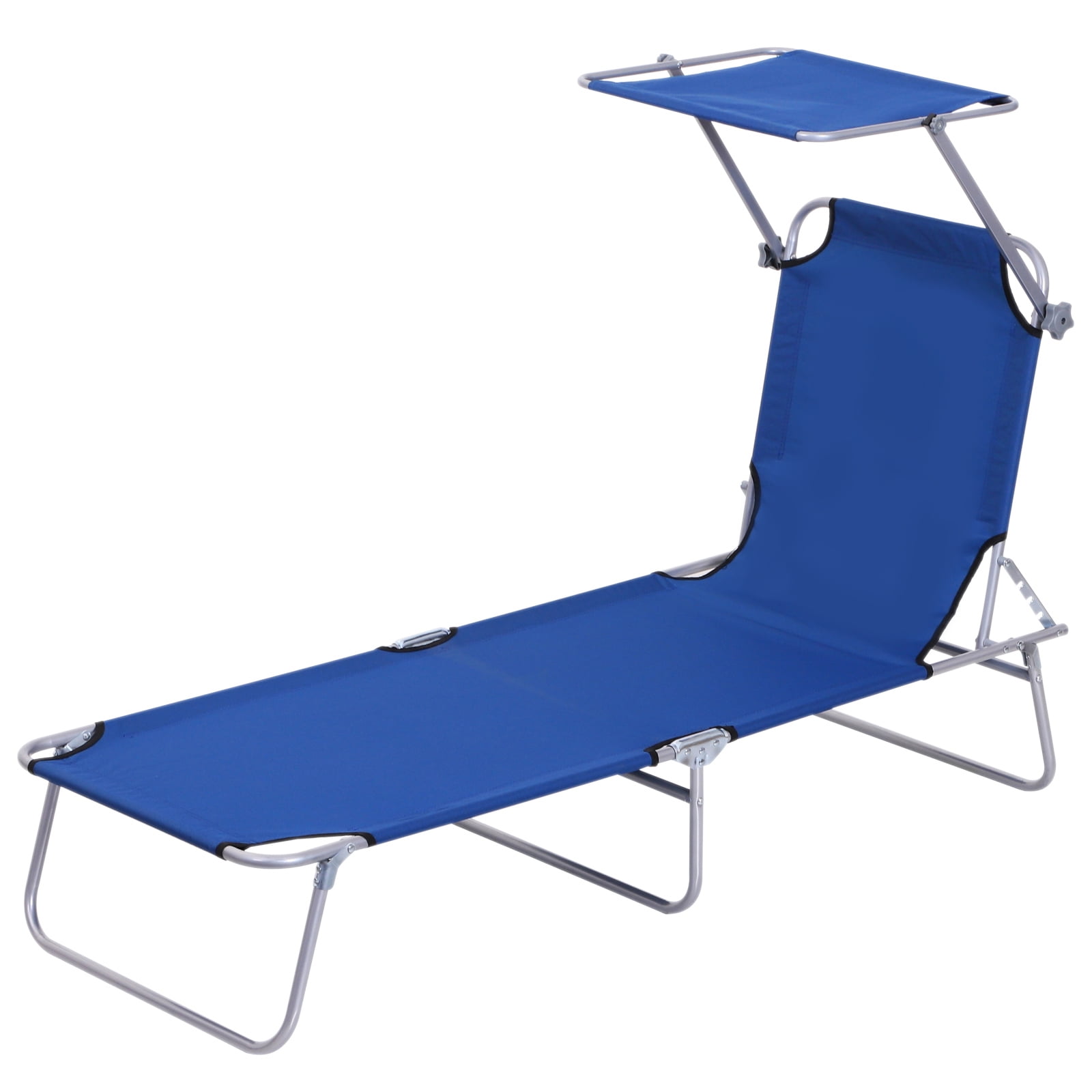 Click here for Outsunny Outdoor Lounge Chair  Adjustable Folding... prices