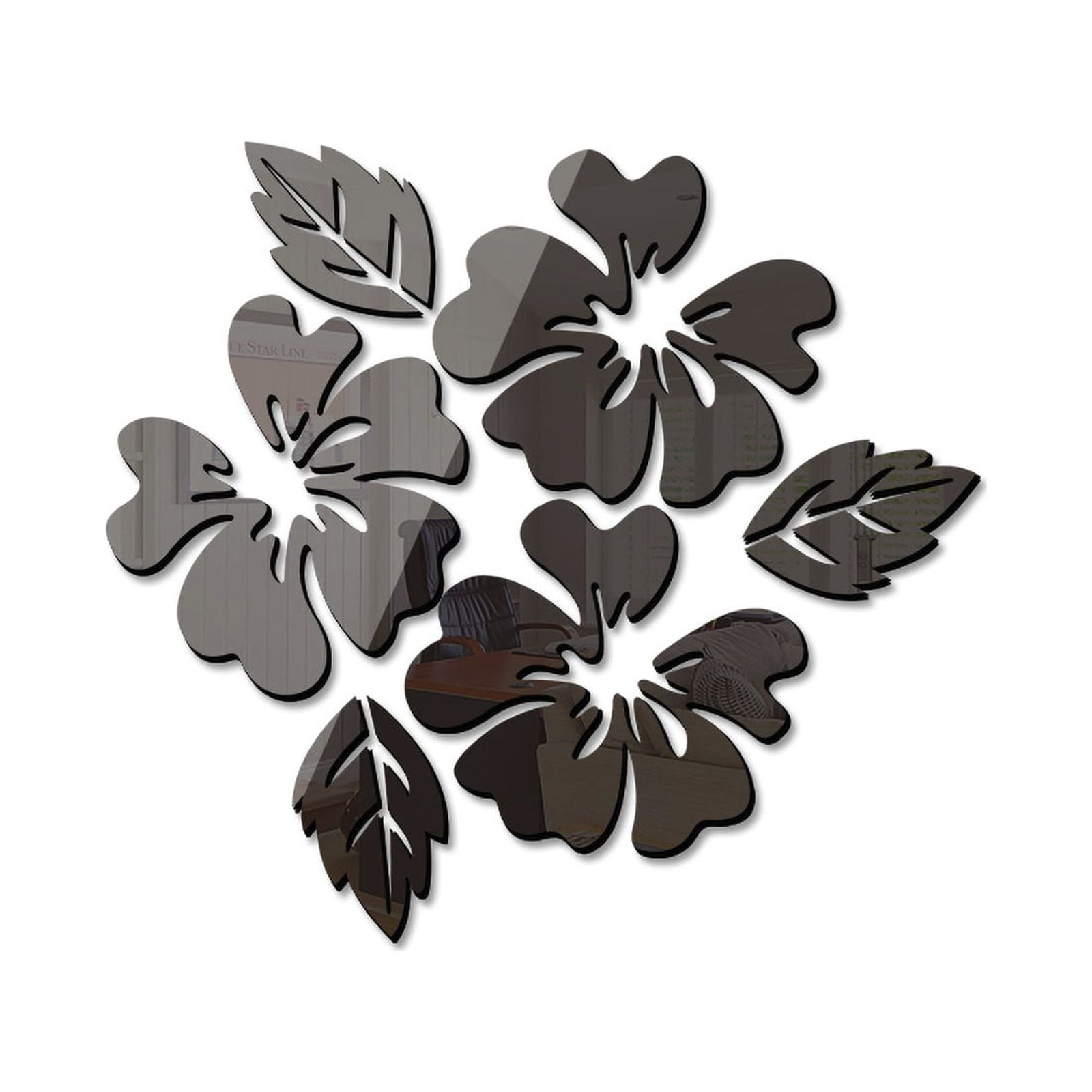 Click here for Matoen 3d Mirror Acrylic Removable Wall Sticker Ho... prices