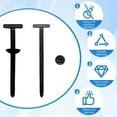 50 Nylon Universal Cable Ties Clips, New Multi-function Nylon Cable ...