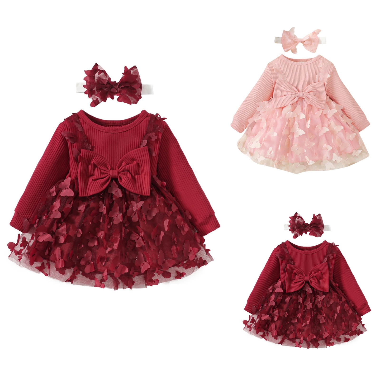 Click here for Eywgya Casual Long Sleeve Dresses For Toddler Girl... prices