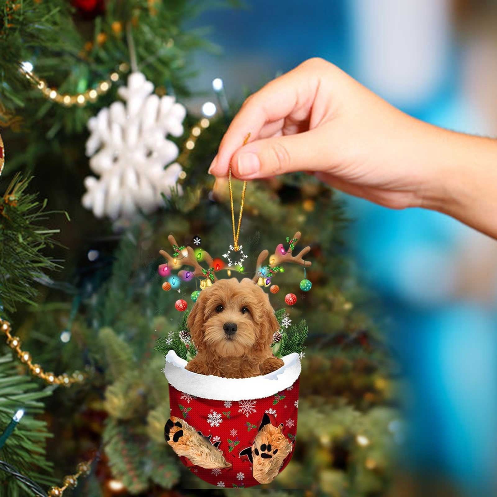 Click here for Hguyt 9/3/2/1pcs Christmas Acrylic Funny Dog Chris... prices