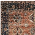 SAFAVIEH Classic Vintage Caroline Medallion Area Rug, Rust/Navy, 4' x 6 ...