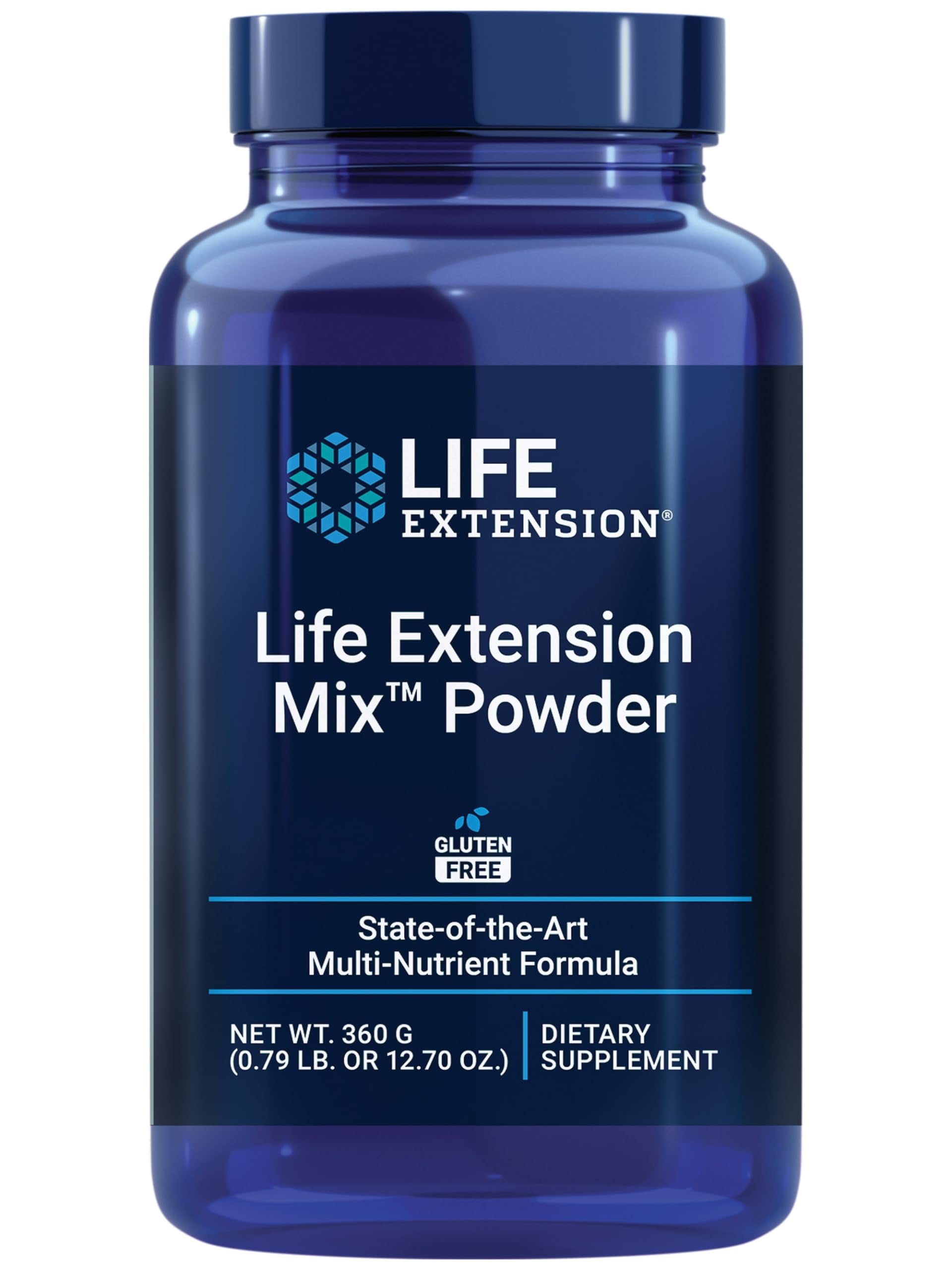 Vitamina de alta potencia en polvo Supplement Life Extension Mix ...