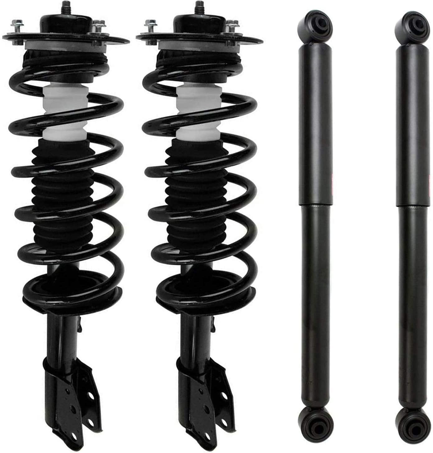 Bodeman 4pc Complete Front Strut And Coil Spring And Rear Absorber Shocks