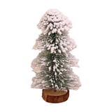 AZXY Clearance!Mini Christmas Trees White Tabletop Christmas Tree Snow ...