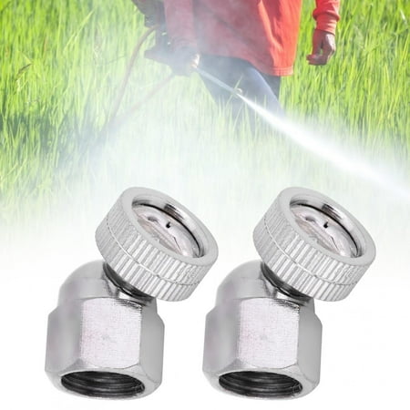 Irrigation Spray Head Sprayer Fitting Sprayer Nozzle 2Pcs 45 Degree ...