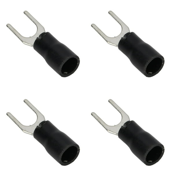 Terminales de crimpado eléctricos tipo U, 100 piezas, terminal de cable ...