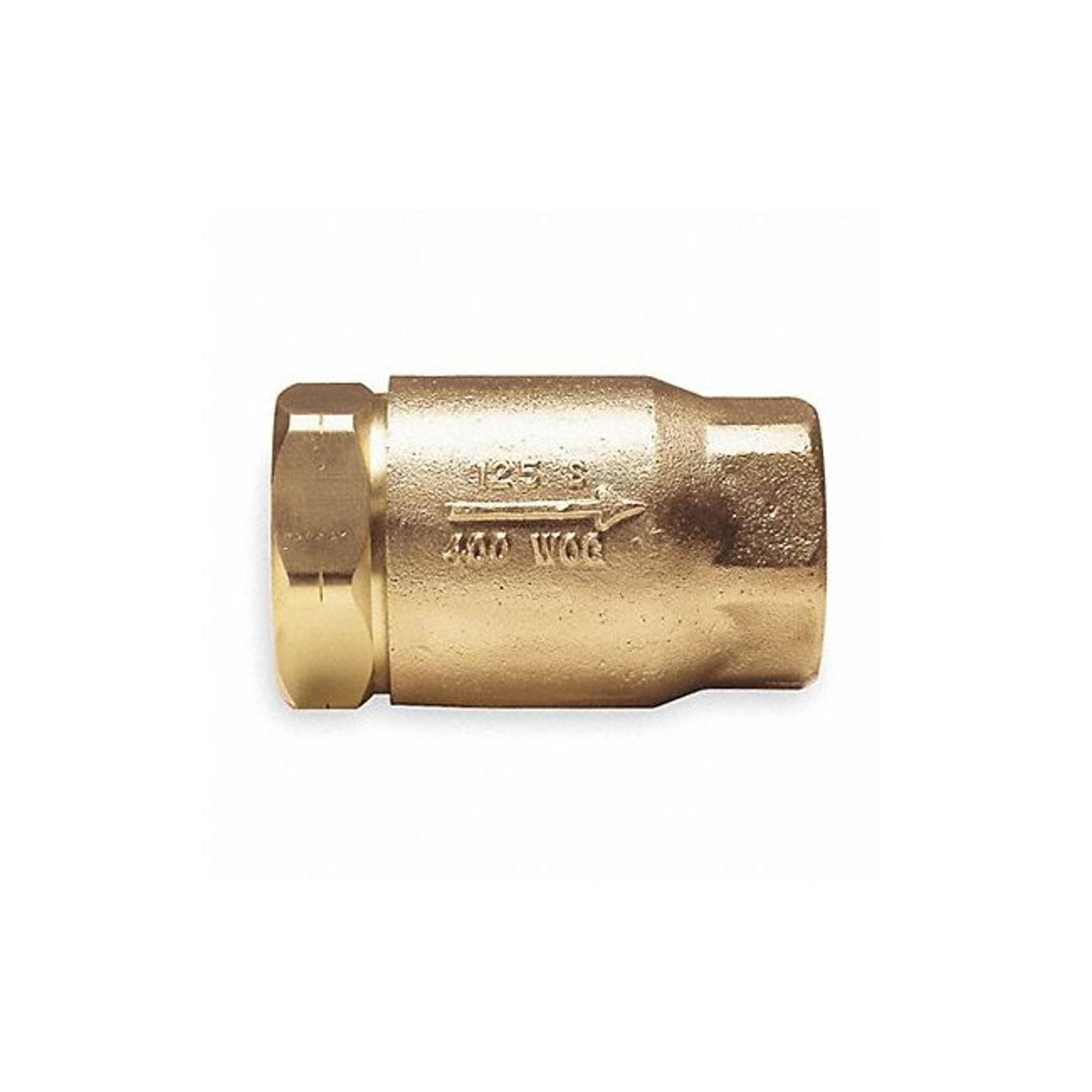 Apollo Valves Ball Cone Check Valve,Bronze,1/4",FNPT 6110101 - Walmart.com