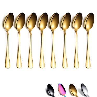 Supreme Stainless Steel 4-Piece Blueberry Yogurt Spoon - Walmart.com