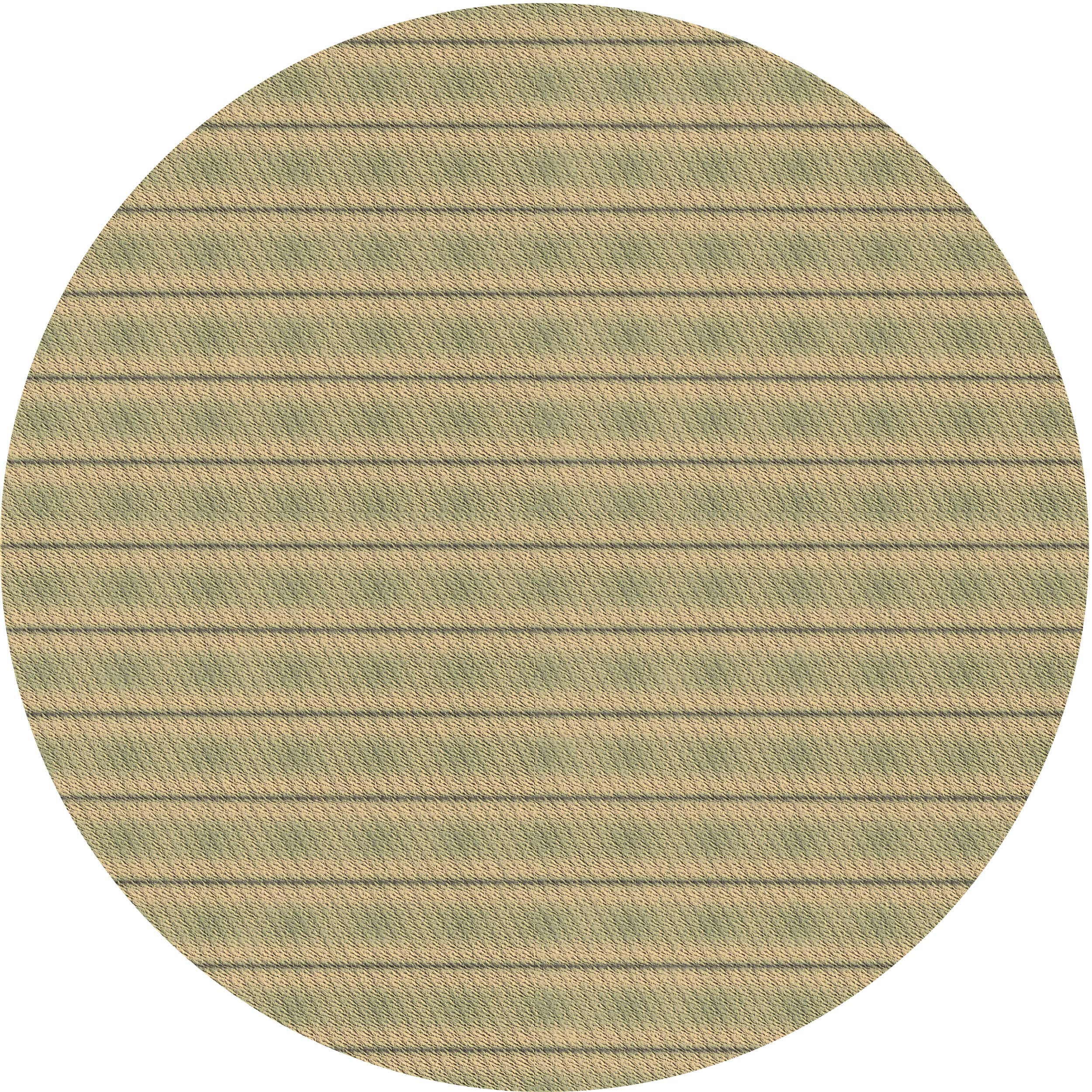 Ahgly Company Indoor Round Patterned Metallic Gold Area Rugs, 8' Round ...