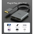 Free Shipping! fairikabe DisplayPort to Dual DisplayPort Splitter ...