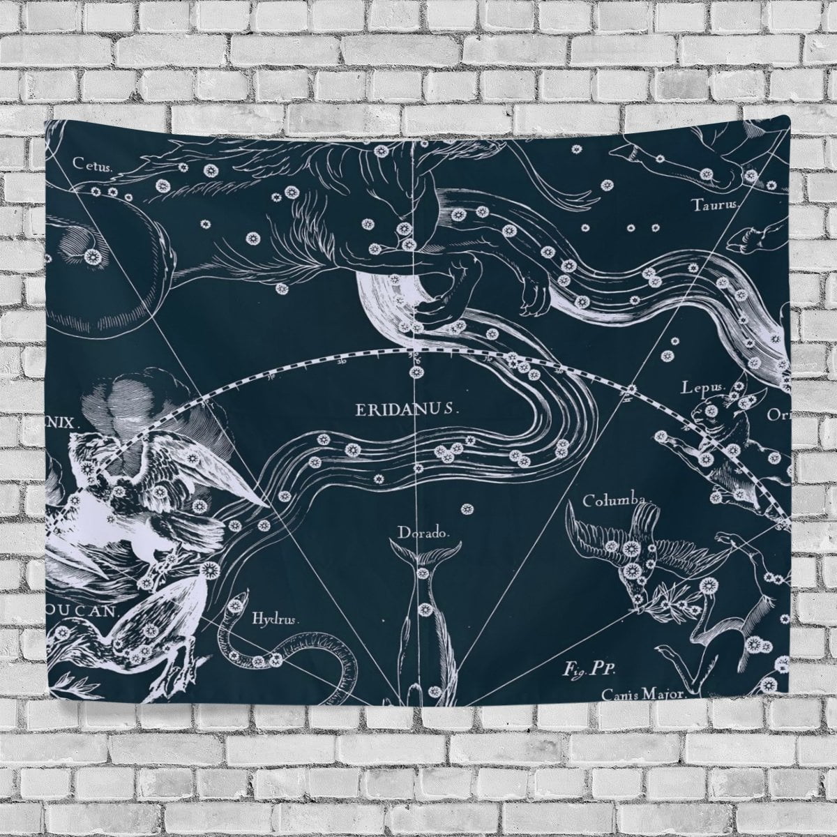 POPCreation Wall Tapestry Fantasy Constellation Graph Eridanus Phoenix ...