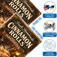 1000-Piece Adult Wood Jigsaw Puzzle, Vintage Cinnamon Rolls Bakery Art ...
