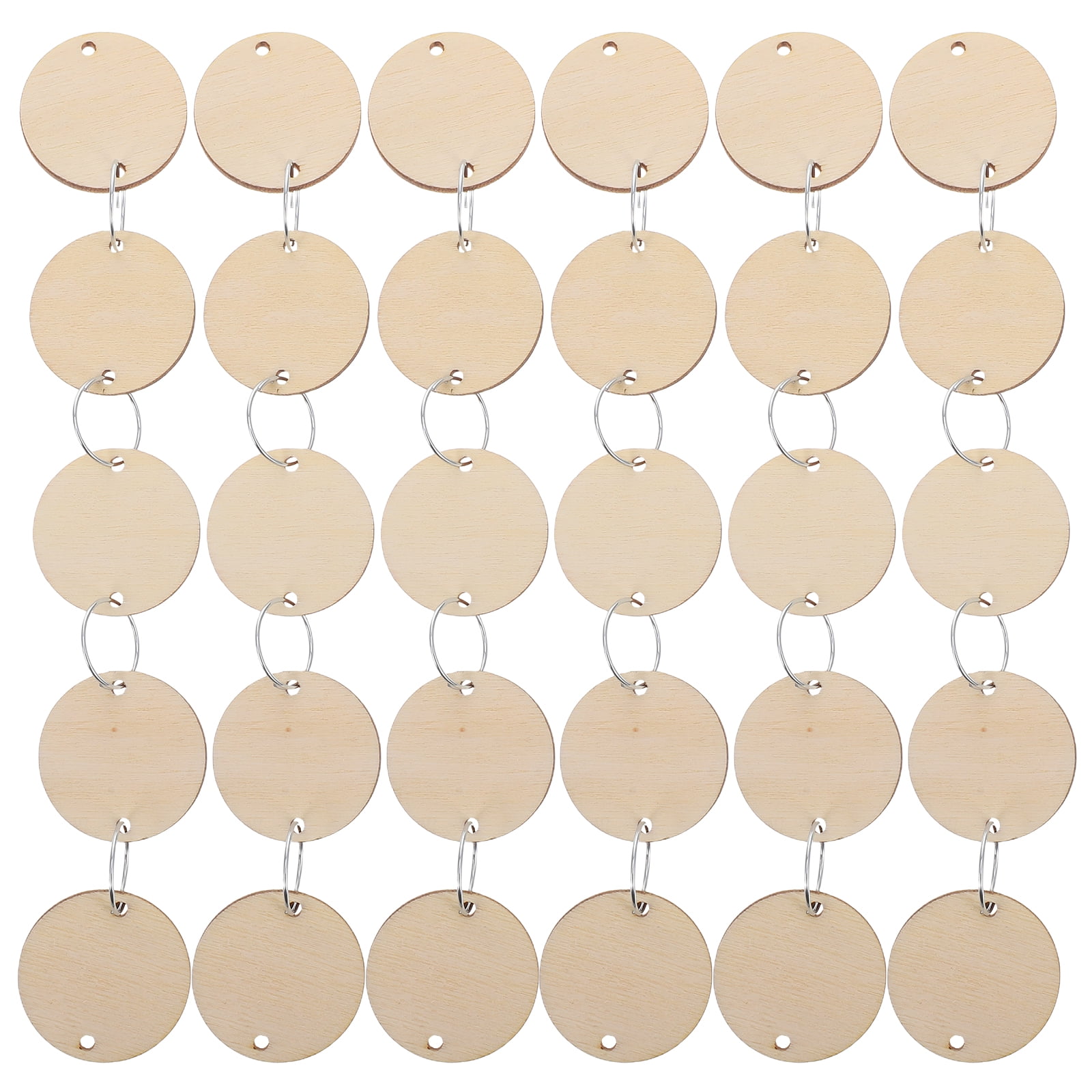 Click here for Shisuyan 100pcs Round Wooden Discs With Holes Cale... prices