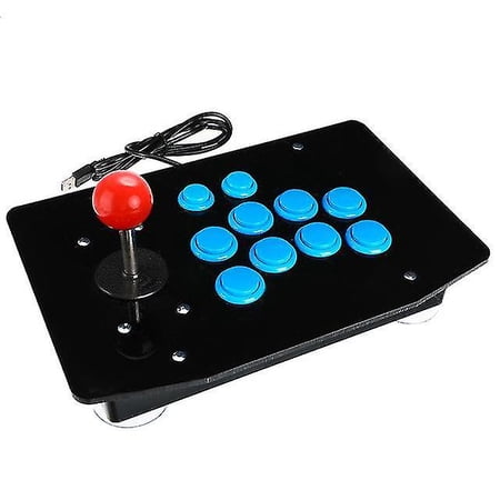 Cht-arcade Joystick 10 Buttons Usb Fighting Stick Joystick Gaming ...