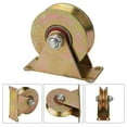 Track Pulley Steel Cable Pulley for Ropes 1-8mm Cable Pulley with 2 ...