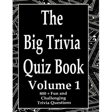 Trivia Books: Trivia Questions and Answers Book: Small Fun and ...
