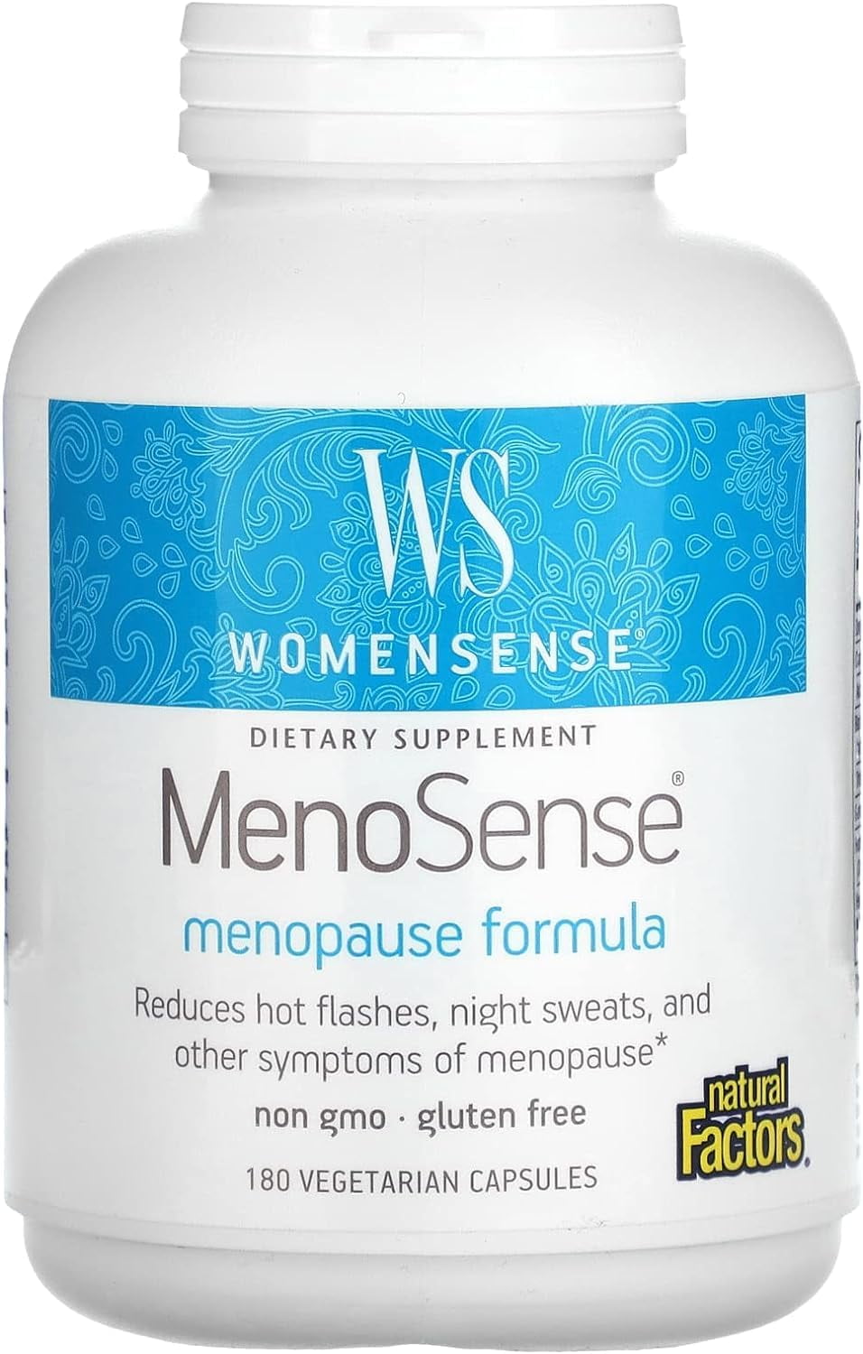 Suplemento Natural Factors WomenSense Menosense 180 cápsulas | Walmart ...