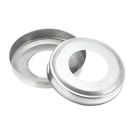 Uxcell Round Escutcheon Plate, 75 x 14mm 304 Stainless Steel Water Pipe ...
