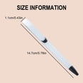 20Pcs Plastic Ballpoint Pen with Big Pen Clip, Retractable Ballpoint ...
