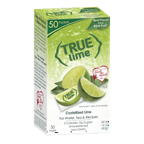 True Lime 50ct, Flavor Concentrated, Sugar-Free Drink Packets, Water ...