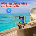 2Boom Bluetooth LED Ring Light Party Speaker 1Ct, Portable Wireless ...