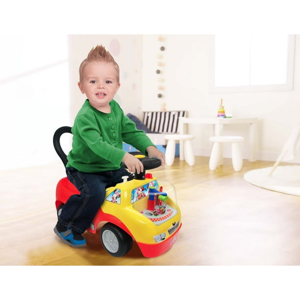 Disney Mickey Mouse Crane Deluxe Activity Ride-On With Lights N' Sounds ...