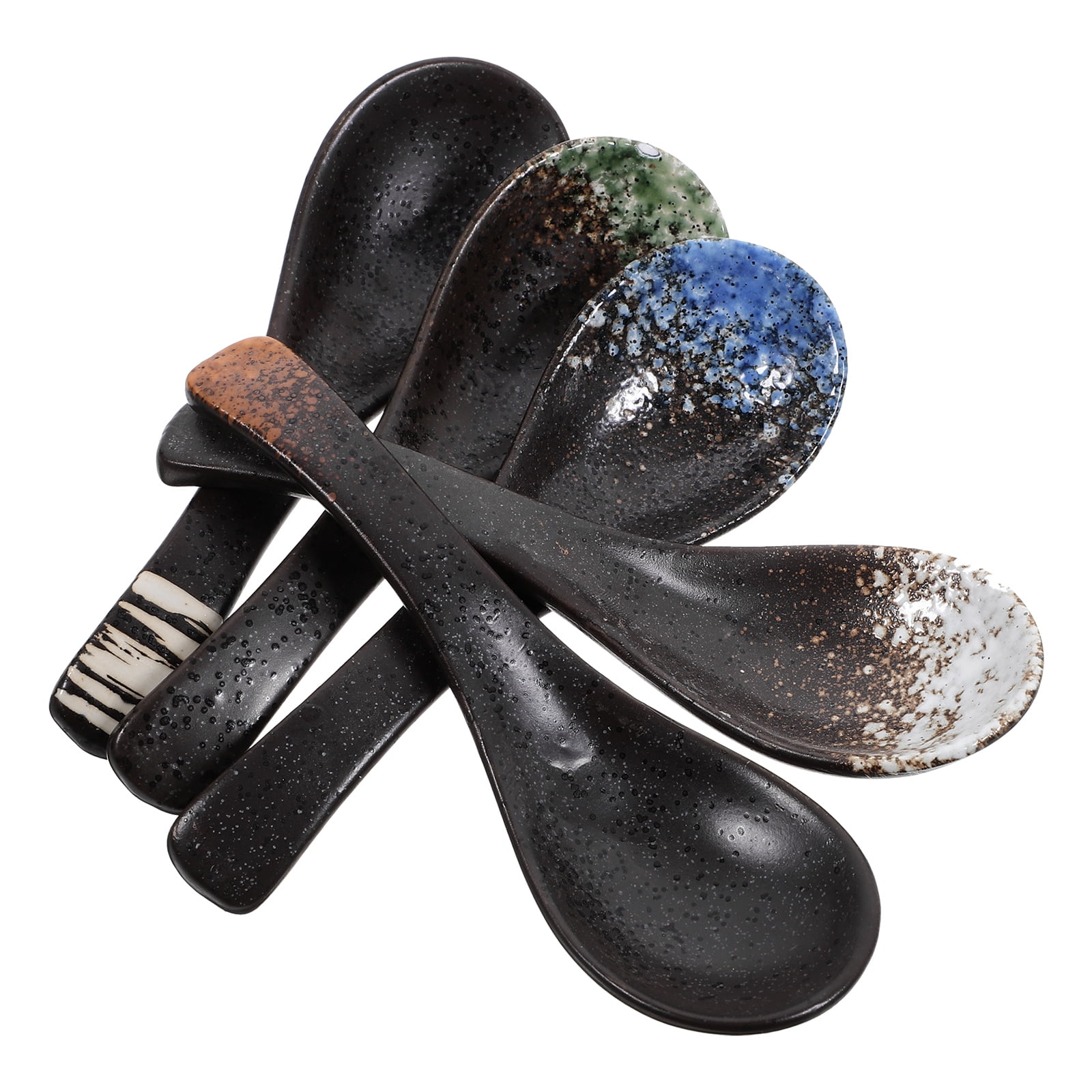 Click here for Alvinma 5pcs Japanese Ramen Soup Spoons Chinese So... prices