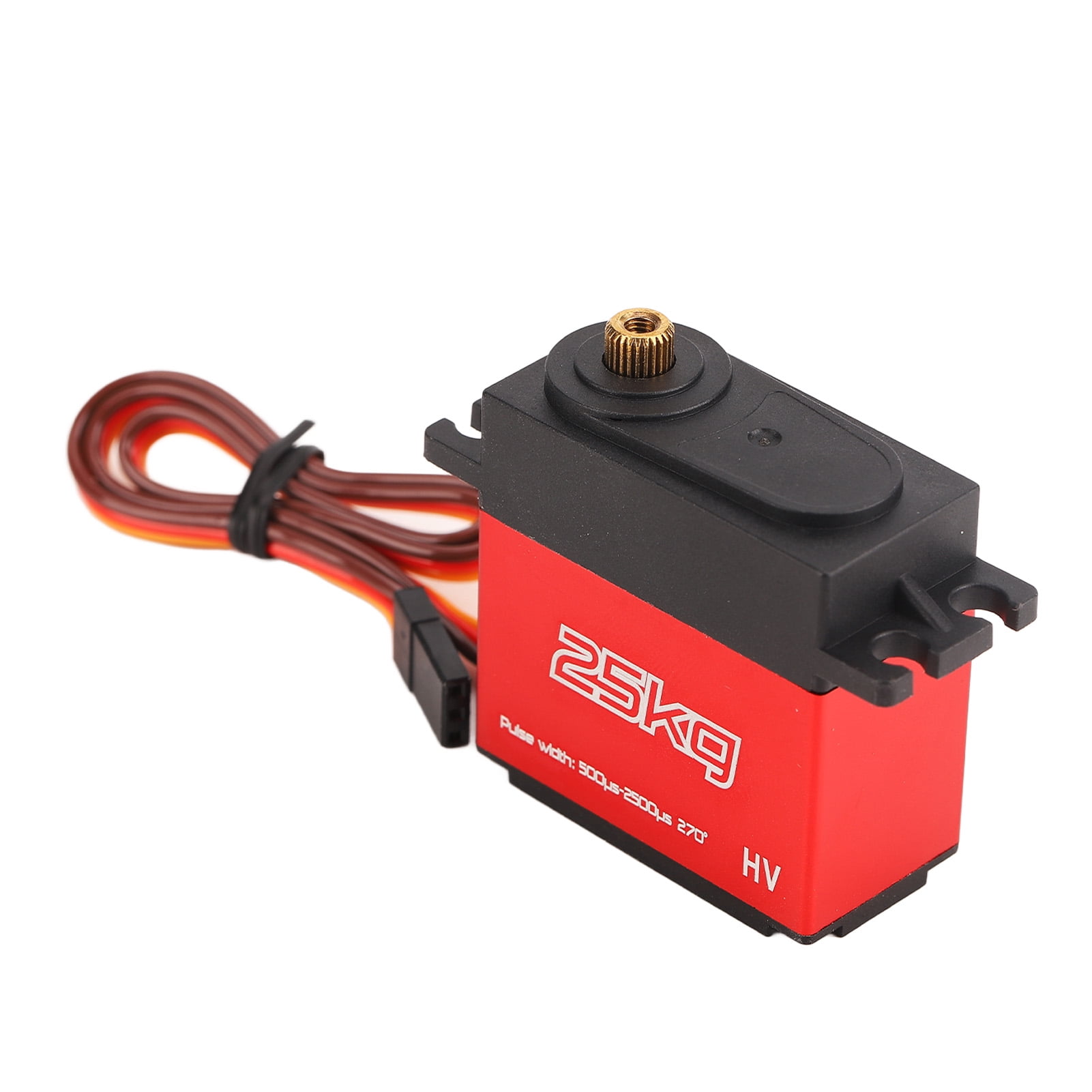 Digital RC Servo Motor, 270 Degree Rotation 25kg Servos High Torsion ...