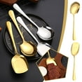 Extra Thick Big Spoon Public Spoon Buffet Tablespoons Large Spoon ...