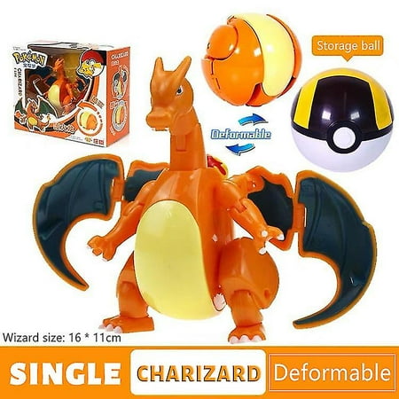 Pokemon Toys Set Pocket Monster Pikachu Deformed Action Figure Dragon ...