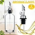 Qalabka Olive Oil Dispenser Bottle With Pourer,Kitchen Oil and Vinegar ...