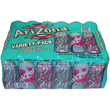 Arizona ICED TEA Drink Variety, 23oz Big Cans, 12 Pack | 12 Unique ...