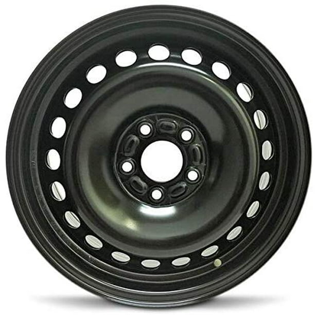Wheel For 2001-2009 Volvo S60 16 inch 5 Lug Black Steel Rim Fits R16 ...