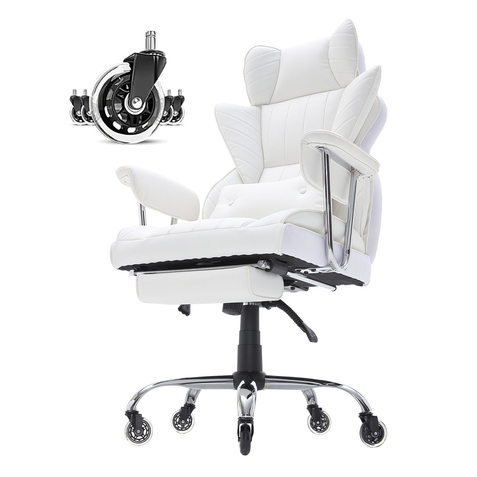 Click here for Kffkff Office Chair With Recline And Footrest  Dur... prices