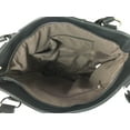 Zzfab Double Handles Laser Cut Big Hobo Bag Black - Walmart.com