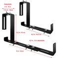 Planter Box Bracket,Flower Box Holder Brackets,Adjustable Window Box ...