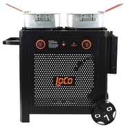 Fryin' Saucer Outdoor Portable Propane Deep Fryer, Gas Outside Cooker ...
