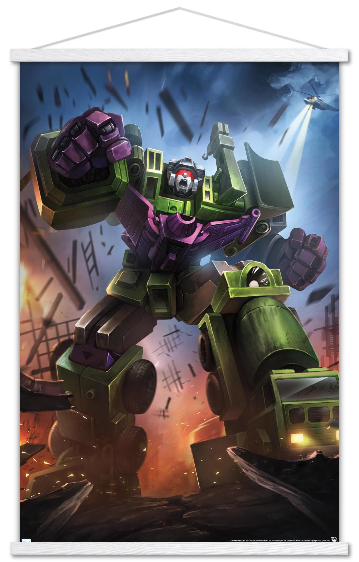 Hasbro Transformers - Devastator Wall Poster with Magnetic Frame, 22. ...