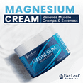 Foxleaf Organics Magnesium Cream for Pain, Sleep, Restless Legs, Muscle ...