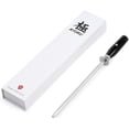10 in. Honing Steel, Shogun Series Honing Rod with G10 Fiberglass ...