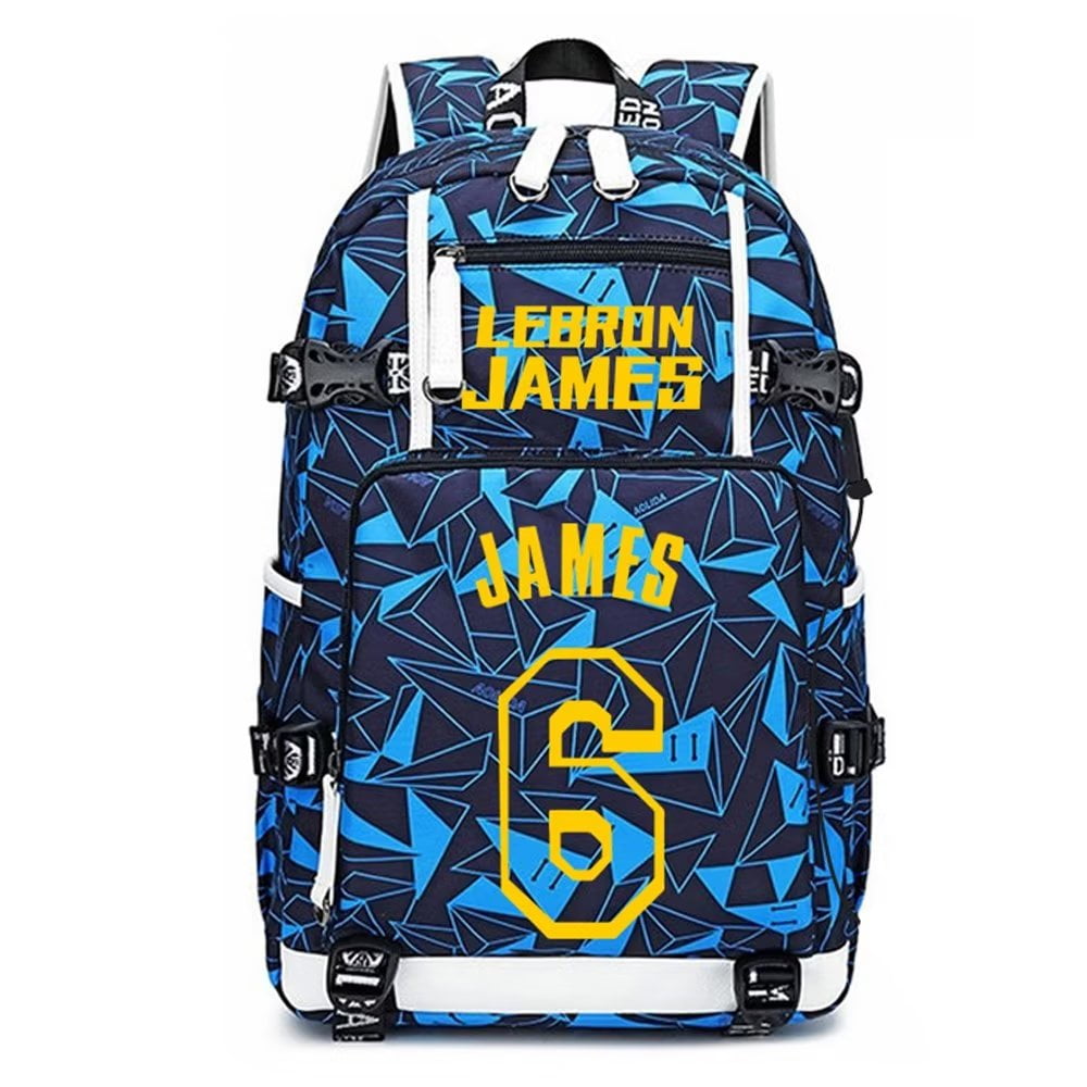 Basketball Player L-James Multifunction Backpack Travel Taptop Daypack ...
