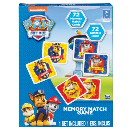Paw Patrol Memory Match Game - Walmart.com