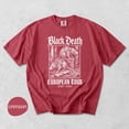 CLOTEX Black European Tour 1347-1351 Vintage Graphic Shirt, Retro ...
