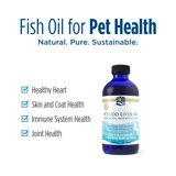 Nordic Naturals Pet Cod Liver Oil for Dogs, with EPA & DHA, Fish Oil, 8 ...