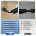 LINYAN-Floor Cord Cover for Wires on Floor Self Adhesive Cord Hider ...